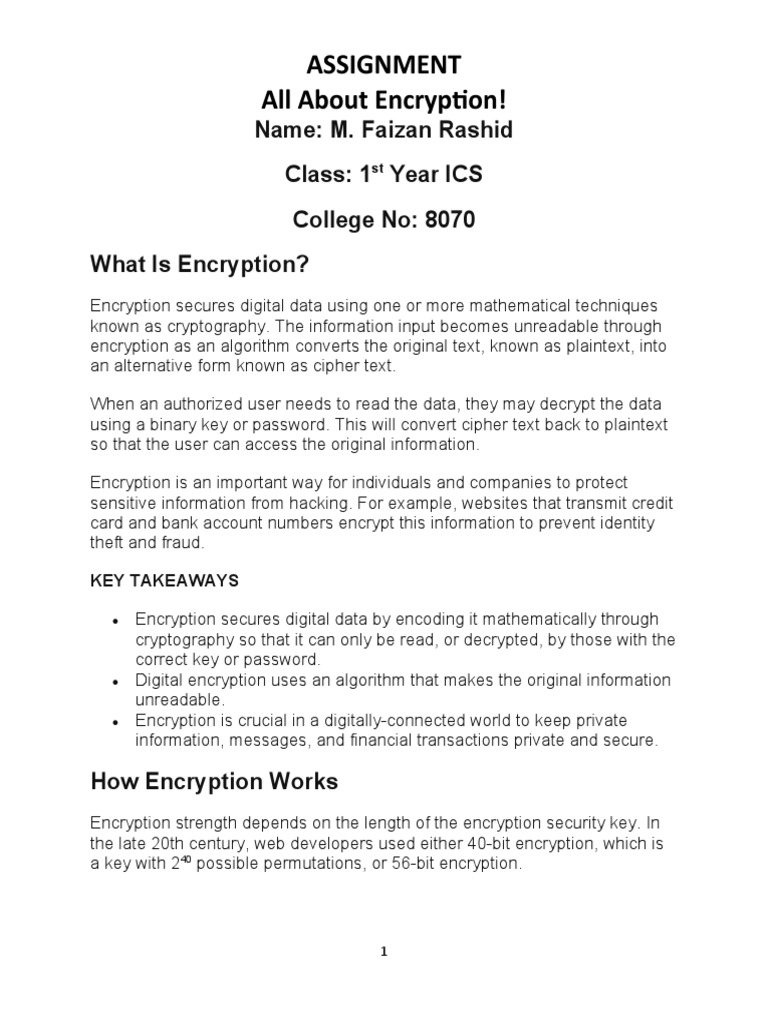 Encryption | PDF | Cryptography | Encryption