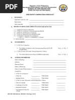 FSIC Application Form | PDF