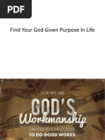 Purpose Driven Life Study Guide | PDF | Jesus | Spiritual Gift
