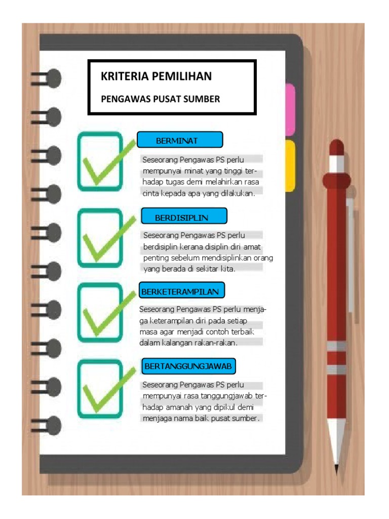 Kriteria Pemilihan Pengawas PSS | PDF