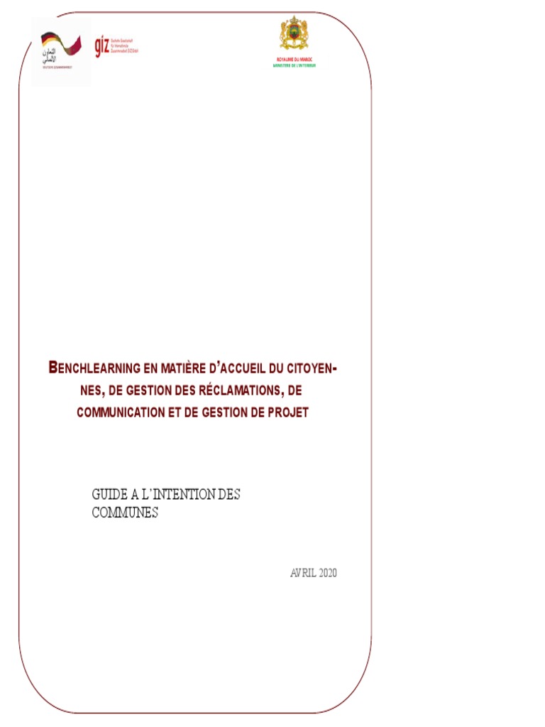 Guide Benchlearning VF | PDF | Invalidité | la communication