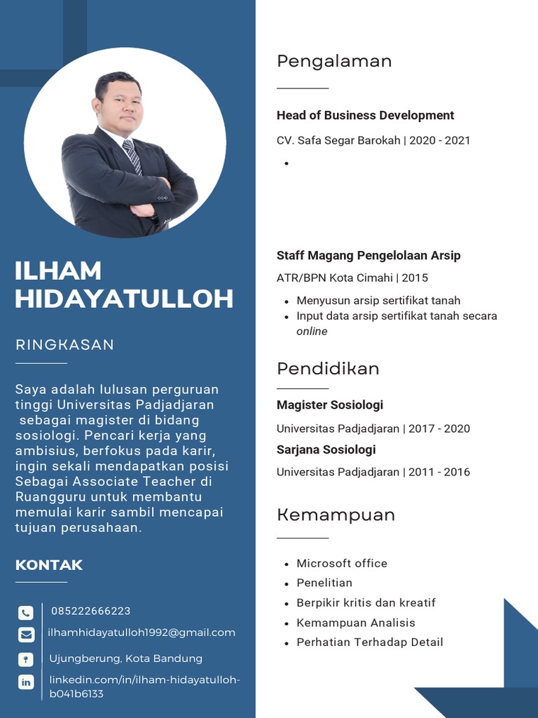 Cv2 (Bahasa Indonesia) | PDF | Software | Computer Science