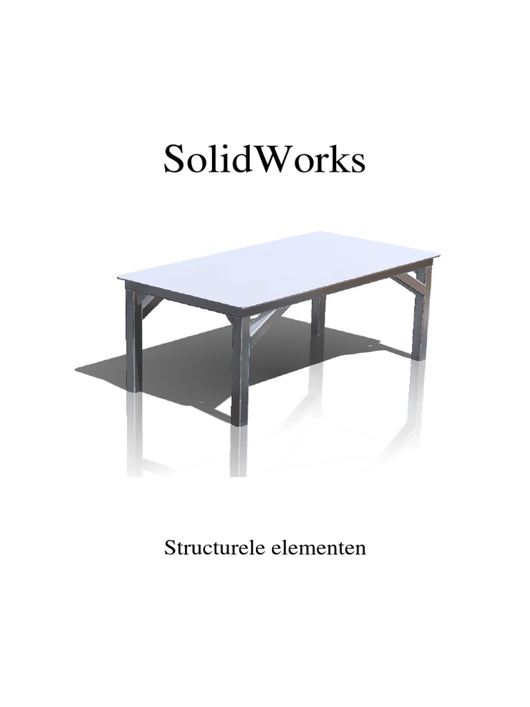 Solid Works Structurele Elementen 20201111 | PDF
