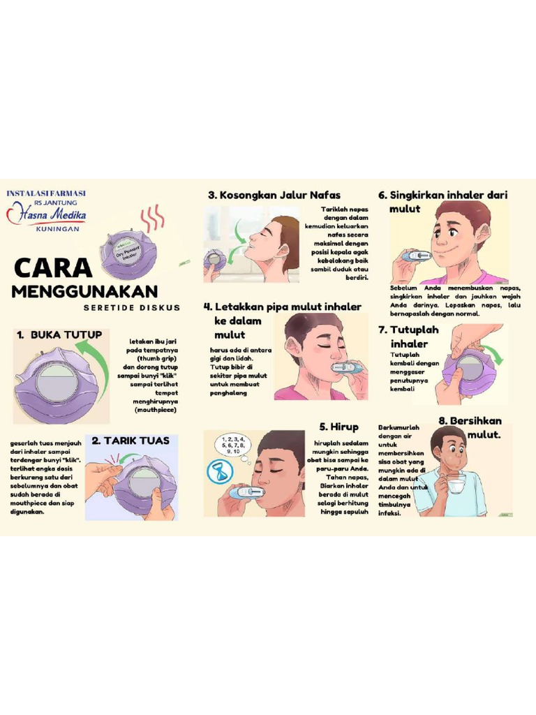 Leaflet Cara Penggunaan Diskus | PDF