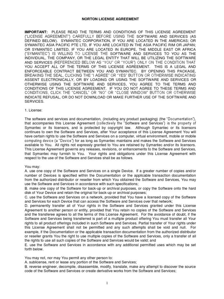 Norton Safesearch 2016 Eula en | PDF | Arbitral Tribunal | Arbitration