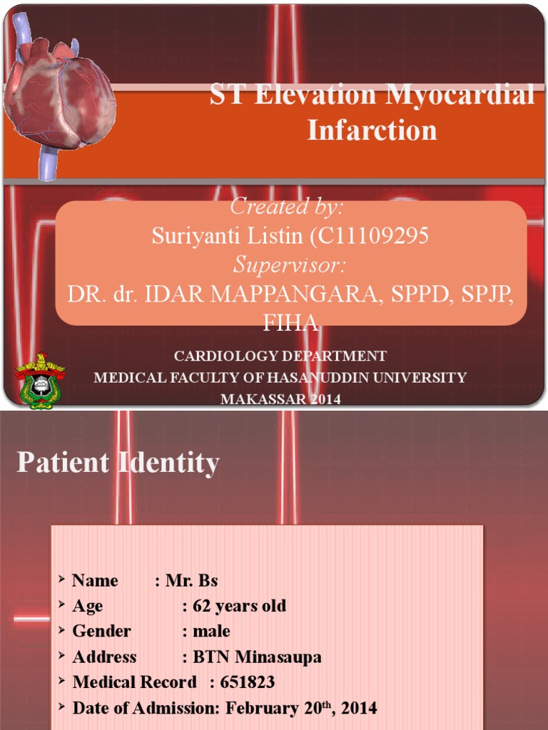 STEMI | PDF | Myocardial Infarction | Coronary Artery Disease