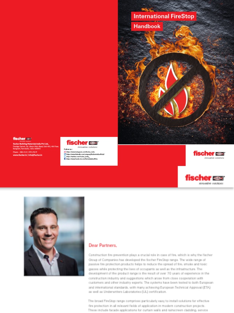 Fischer Firestop Catalog Aug2019 | PDF | Wall | Electrical Wiring