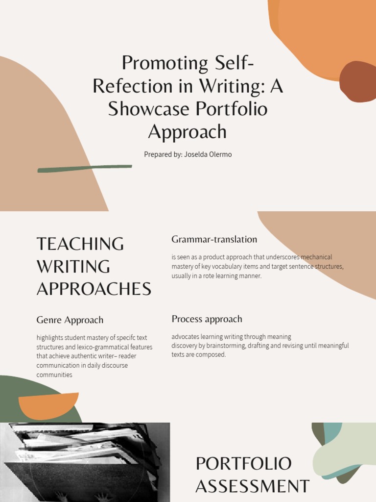 Showcase Portfolio in Writing Education | PDF | Career & Growth
