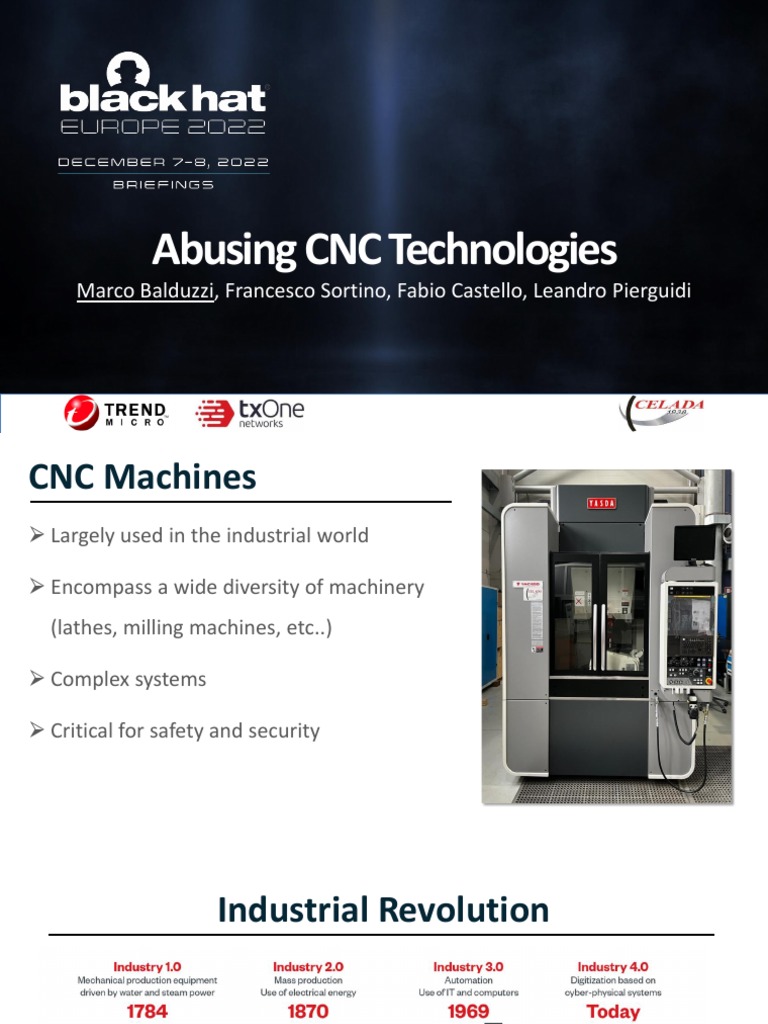 CNC Security: Risks & Countermeasures | PDF | Numerical Control | Computing