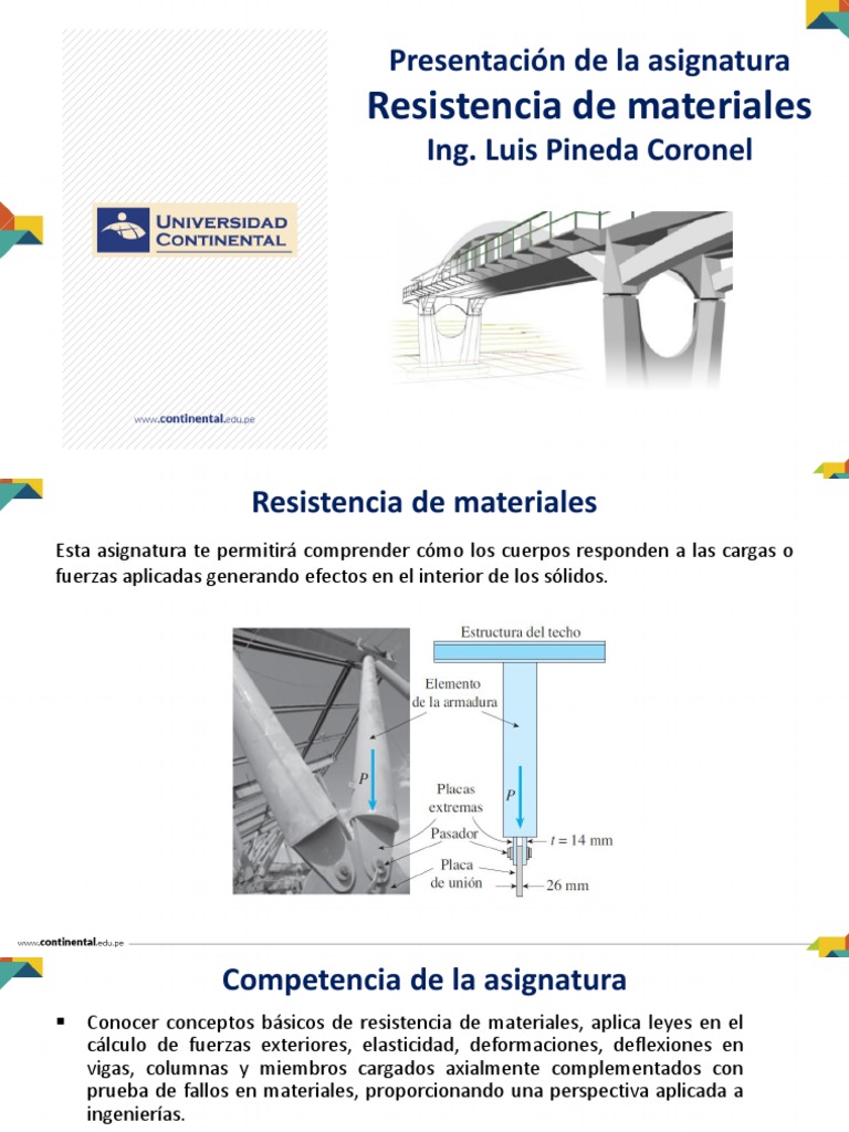 Resistencia de Materiales | PDF | Deformación (ingeniería) | Viga (Estructura)