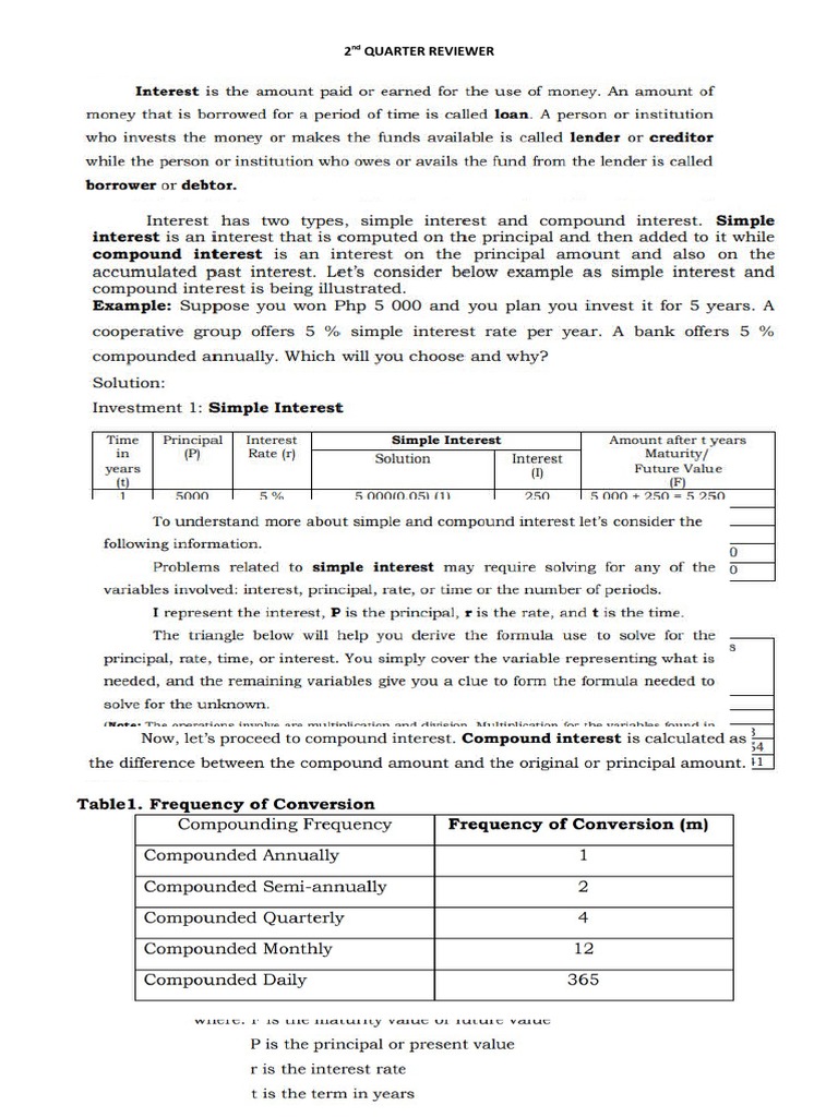 q2 Reviewer Genmath | PDF