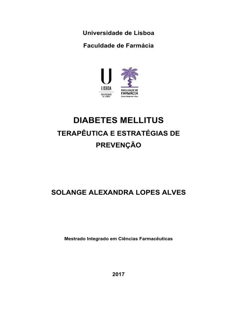 MICF Solange Alves | PDF | Diabetes | Obesidade