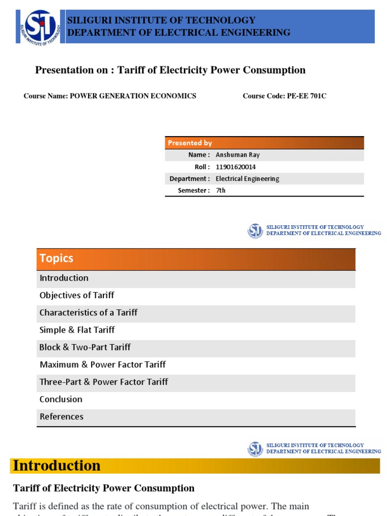 Tariff | Download Free PDF | Tariff | Profit (Economics)