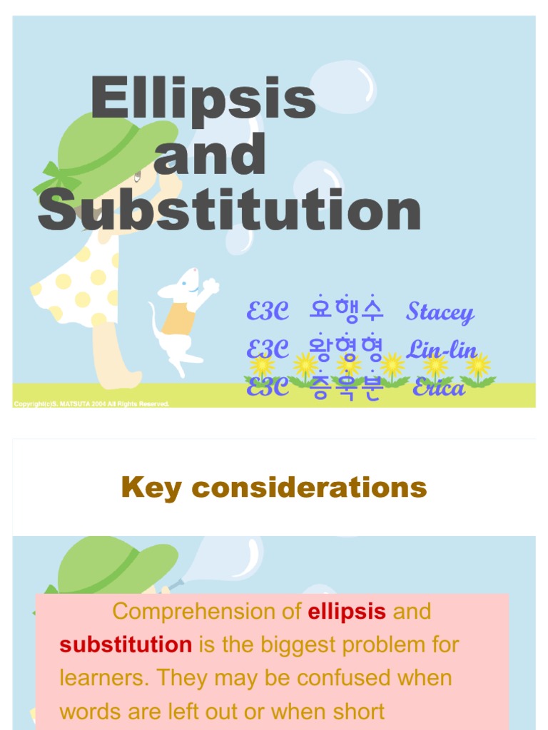 Ellipsis | PDF