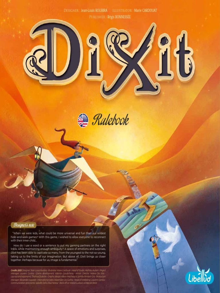 Dixit Refresh Rules Us-Uk-Au BD | PDF