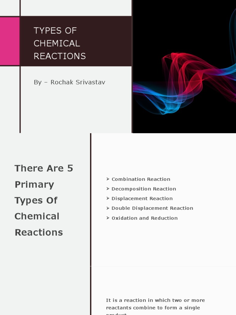 Types of Chemical Reactions Explained | PDF