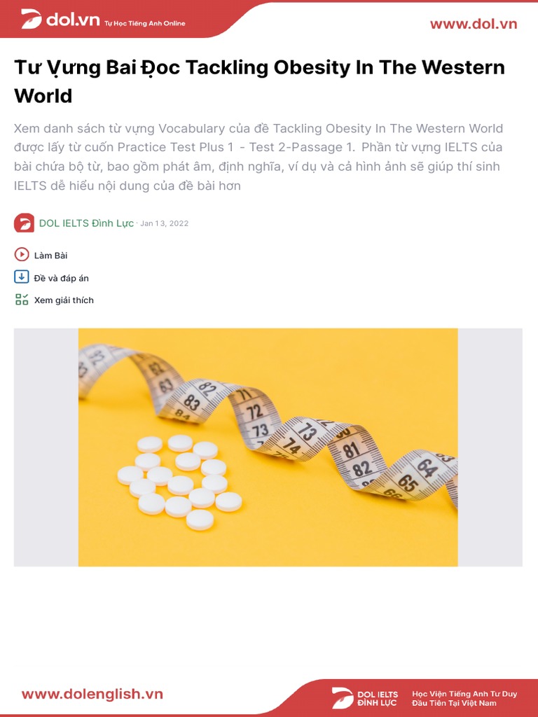 Tackling Obesity in The Western World | PDF