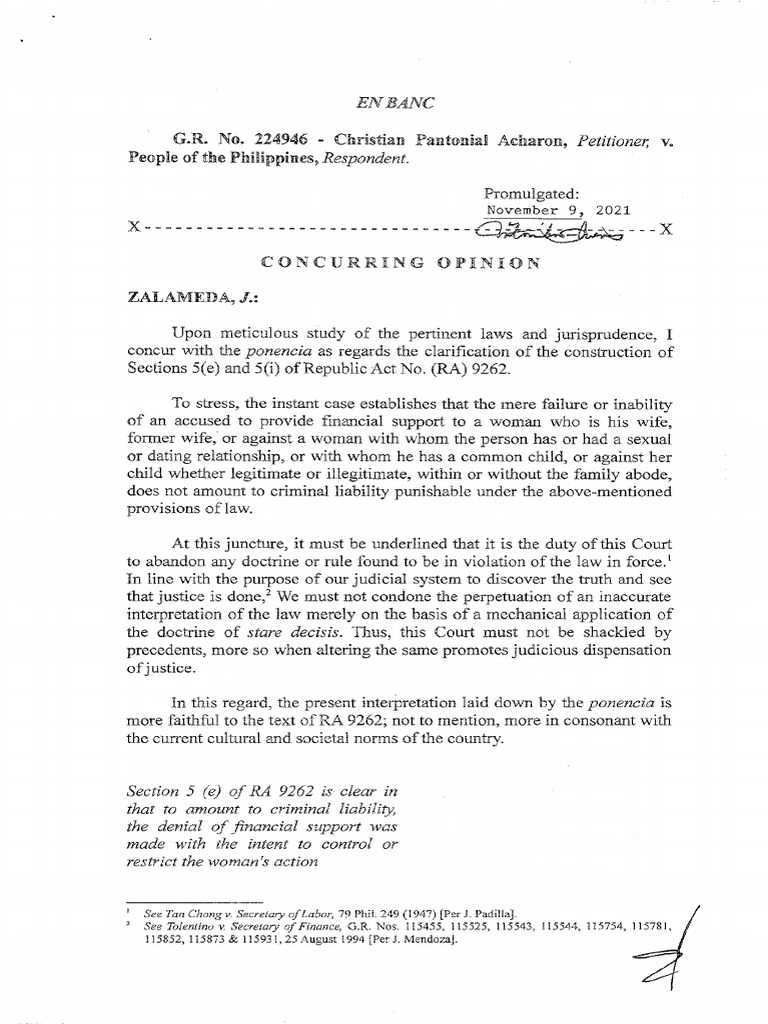 ACHARON Vs PEOPLE G.R. 224946 | PDF | Crimes | Crime & Violence