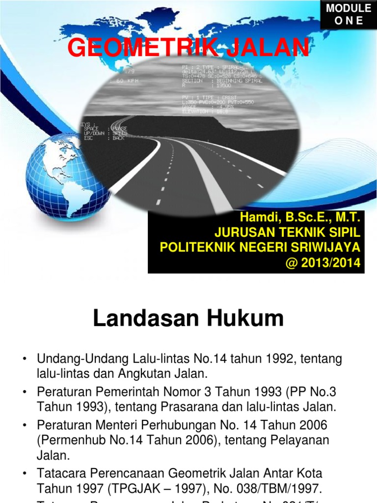 Modul Geo-01 Pendahuluan - Revisi 01 | PDF