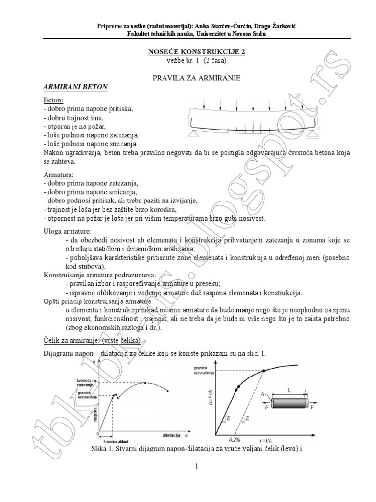 NK2 - Materijal Za Vezbe - Kompletno - Draft | PDF
