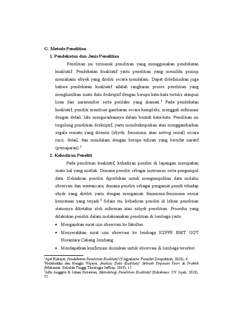 BAB 3 Skripsi (Metodologi Penelitian) | PDF