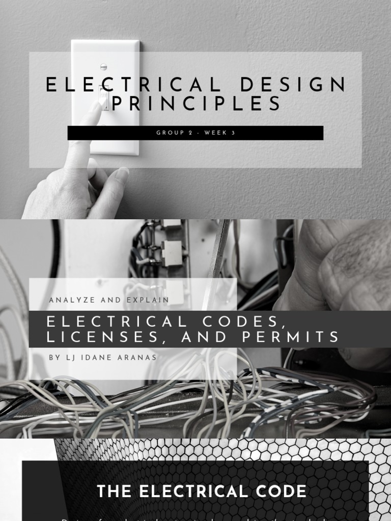 Electrical Design Principles | PDF | Electrical Wiring | Electrical ...