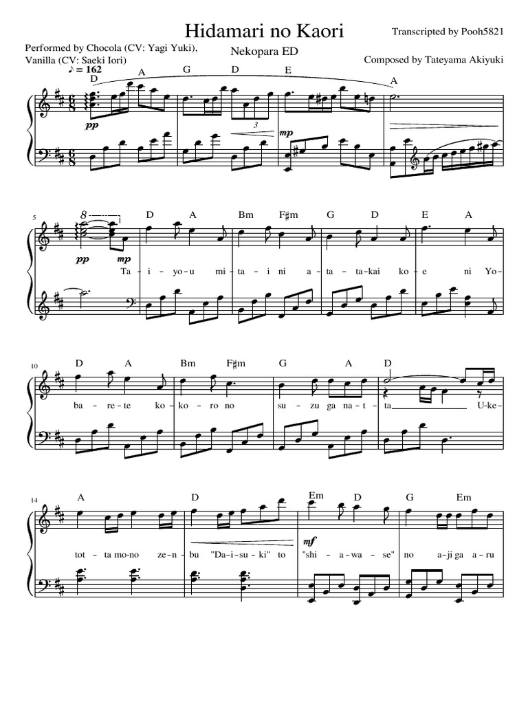 Nekopara ED: Hidamari no Kaori | PDF