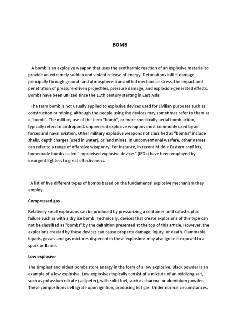 Bomb Pdf Bomb Nuclear Weapons