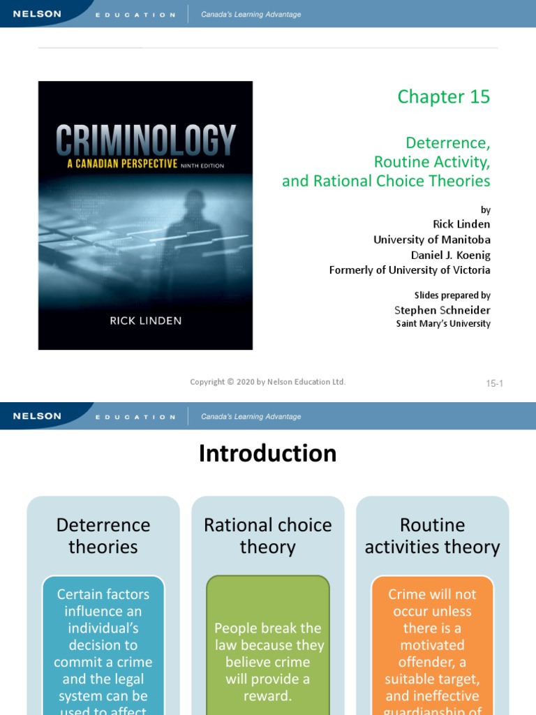 Ch15 PPT Linden Crim 9e | PDF | Mandatory Sentencing | Crime Prevention