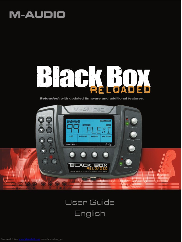 Black Box User Guide | PDF | Electronics | Audio Electronics