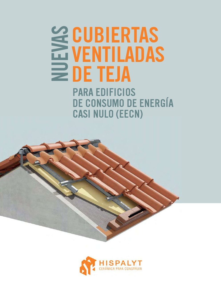 Nuevas Cubiertas Ventiladas de Teja Baja | PDF | Techo | Uso eficiente de energía