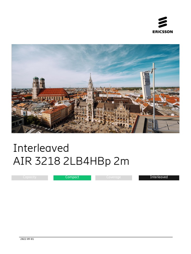 Ericsson AIR 3218 Datasheet Overview | PDF | Mimo | Antenna (Radio)