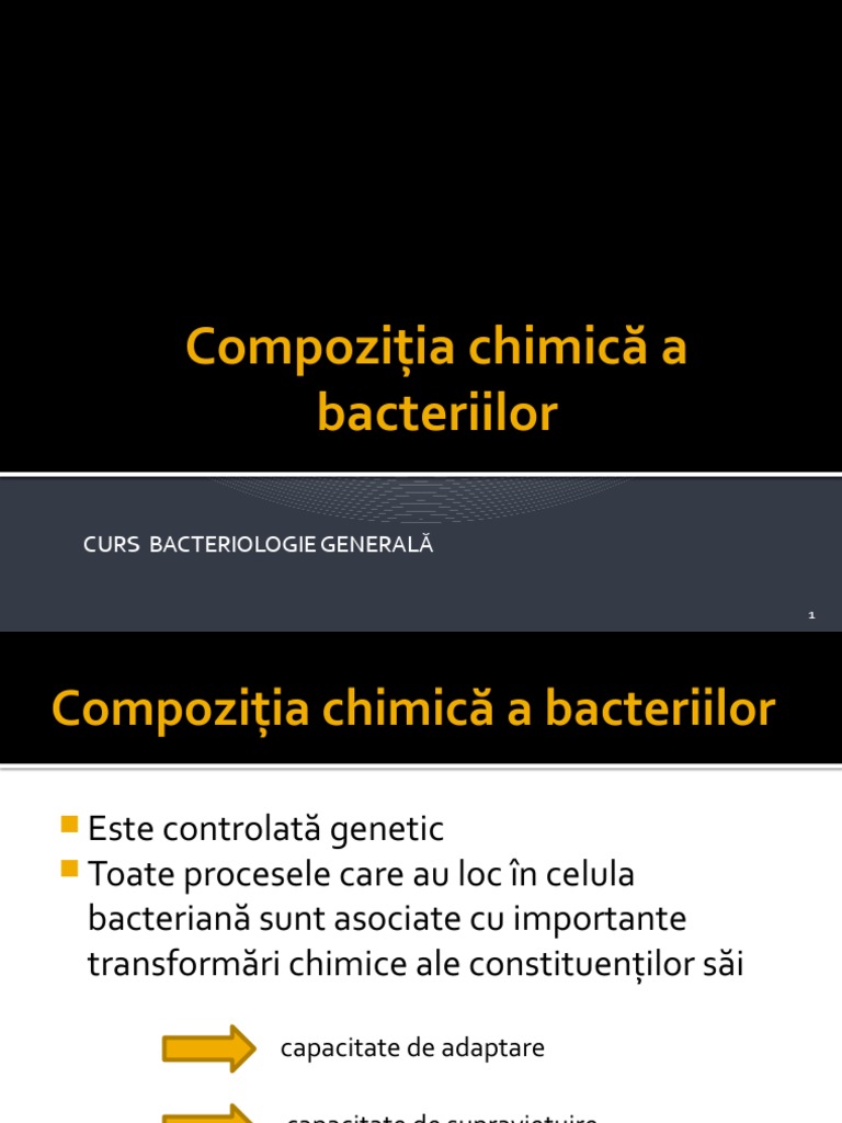 2b COMPOZITIA CHIMICA. METABOLISM BACTERIAN | PDF