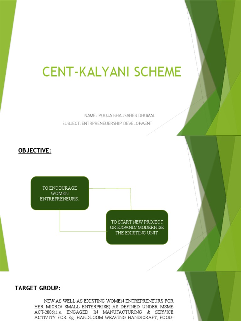 Cent-Kalyani Scheme Pooja Dhumal | PDF