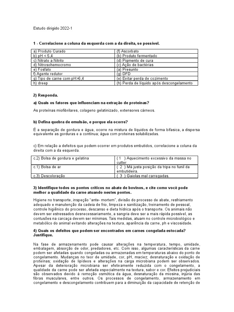 ED Carnes | PDF | Abelhas | Carne