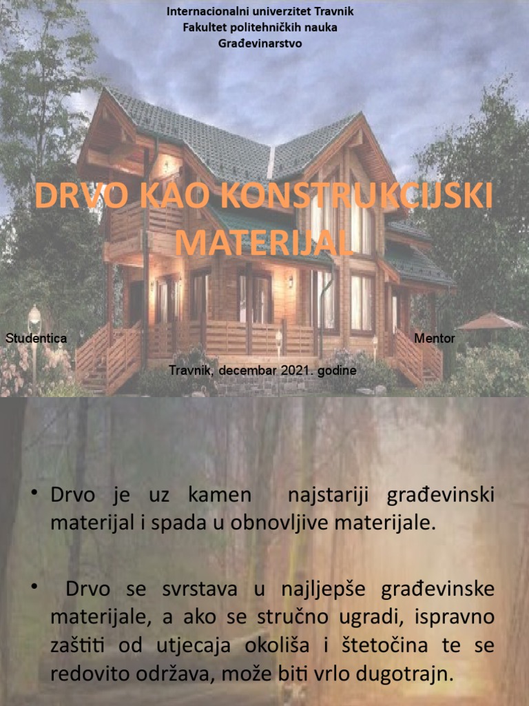 Drvene Konstrukcije - 26462 | PDF