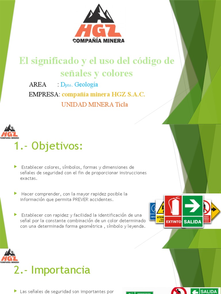 El Uso Del Codigo de Señales y Colores | PDF | Reciclaje | Color