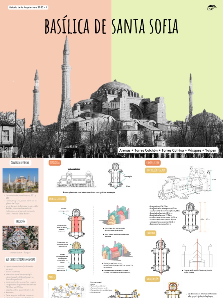 Analisis Basilica Santa Sofia | PDF | Iglesia (edificio) | Arquitectura gótica