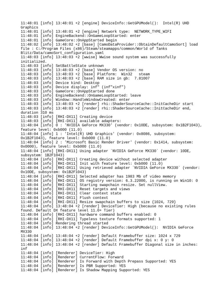 Blitz-Logs 20230109134801 | PDF | Hypertext Transfer Protocol | Rendering (Computer Graphics)