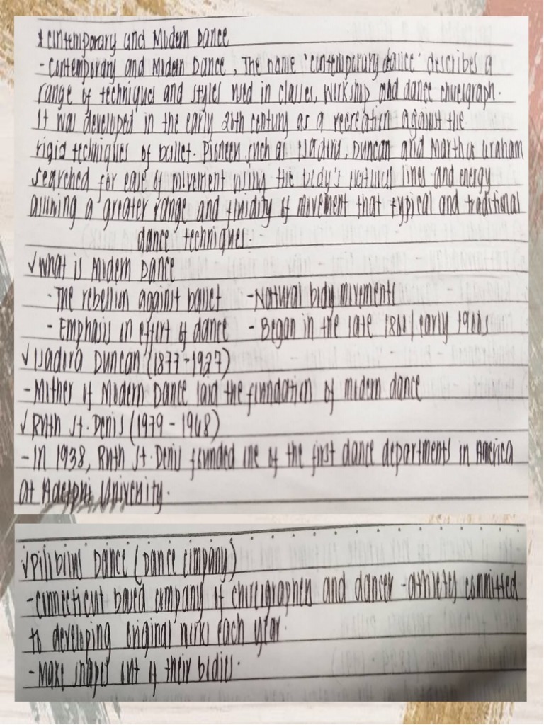 2nd Grading Portfolio Pe For Print | PDF | Ballet | Dances