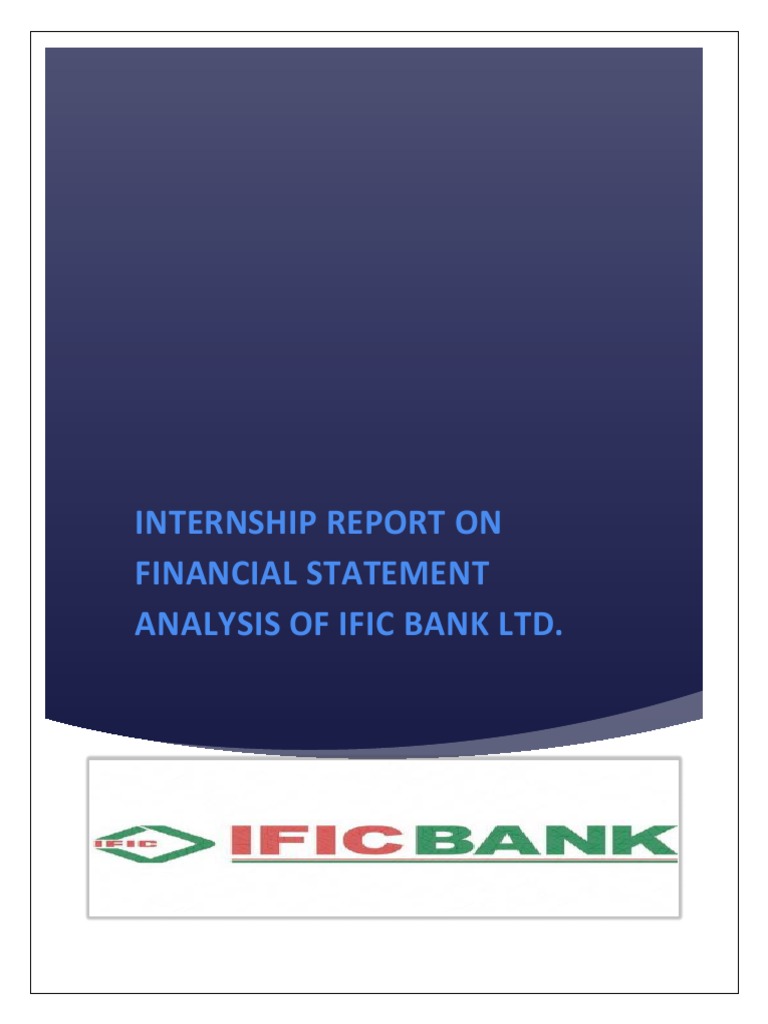 IFIC Bank Financial Analysis Report | PDF | Dividend | Stocks
