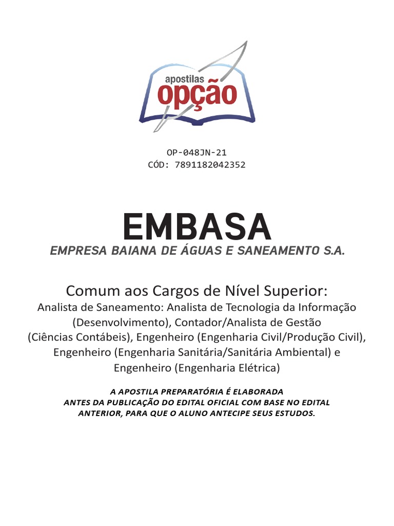 Op 048jn 21 Prep Embasa Comum Superior | PDF