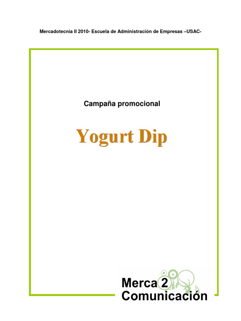 Campaña Promocional | PDF | Marketing | Producto (Negocio)