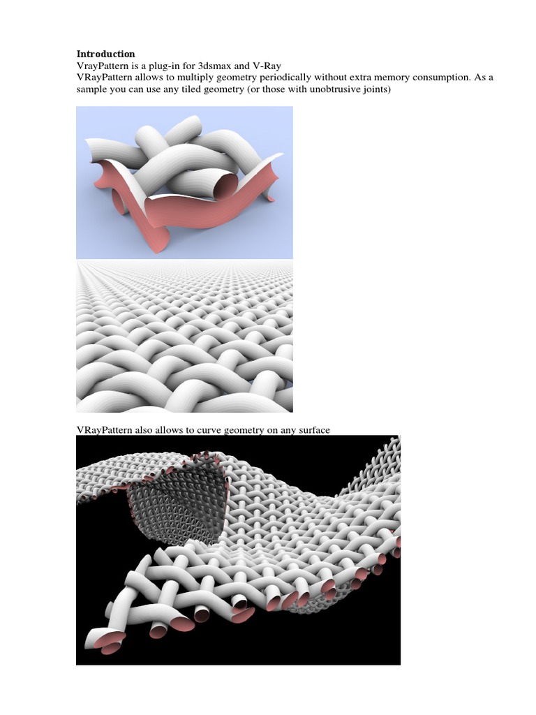 VRay Pattern | PDF | Texture Mapping | Microsoft Windows