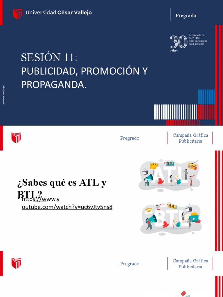 Sesión 9 - PUBLICIDAD, PROMOCIÓN Y PROPAGANDA | PDF | Publicidad ...