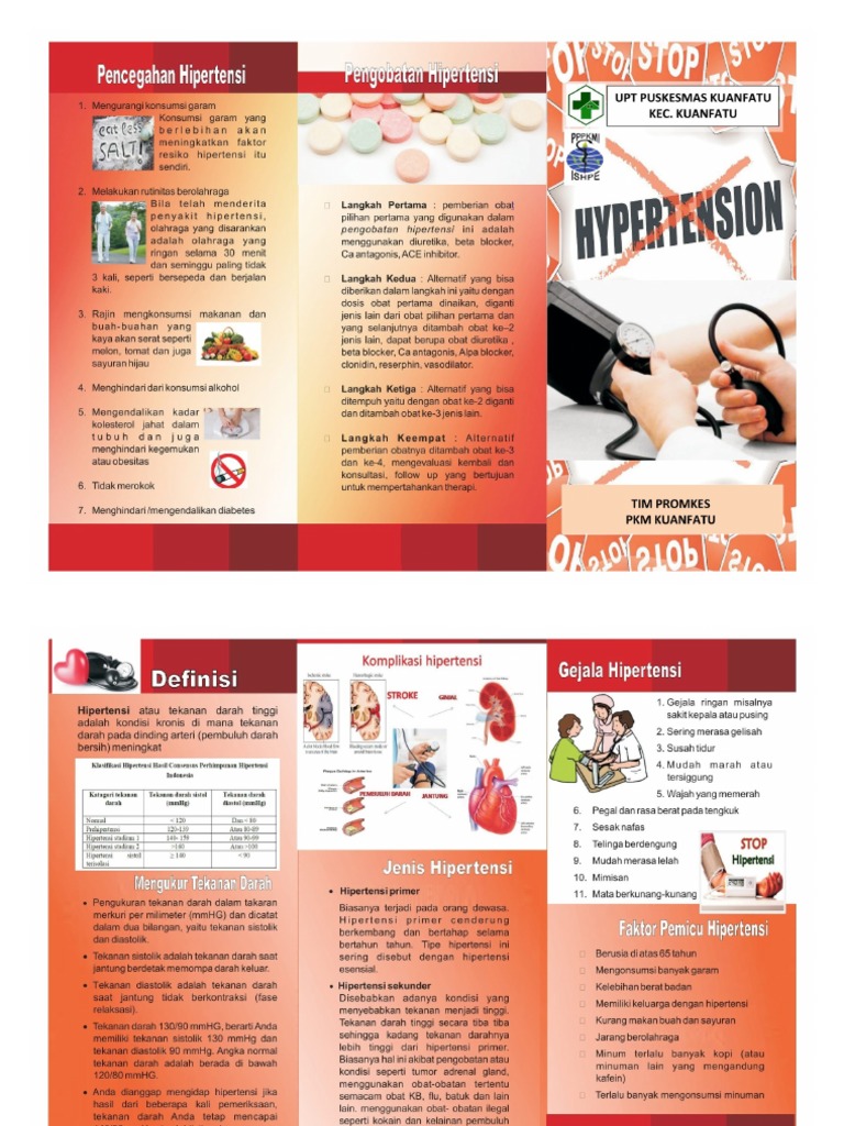 Leaflet - HIPERTENSI | PDF