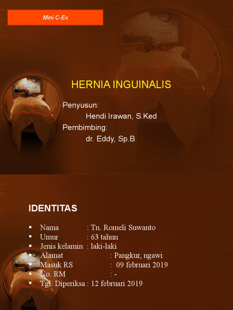 Hernia Inguinalis PPT | PDF
