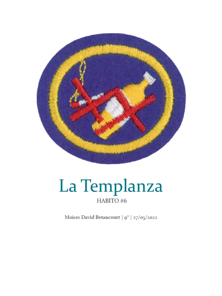 La Templanza | PDF | Sicología