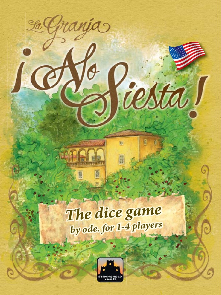 No Siesta Rules 105x148 EN - Indd | PDF | Roof | Gaming