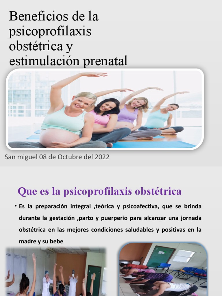 Beneficios de La Psicoprofilaxis Obstétrica y Estimulación Prenatal | PDF | Relaciones ...